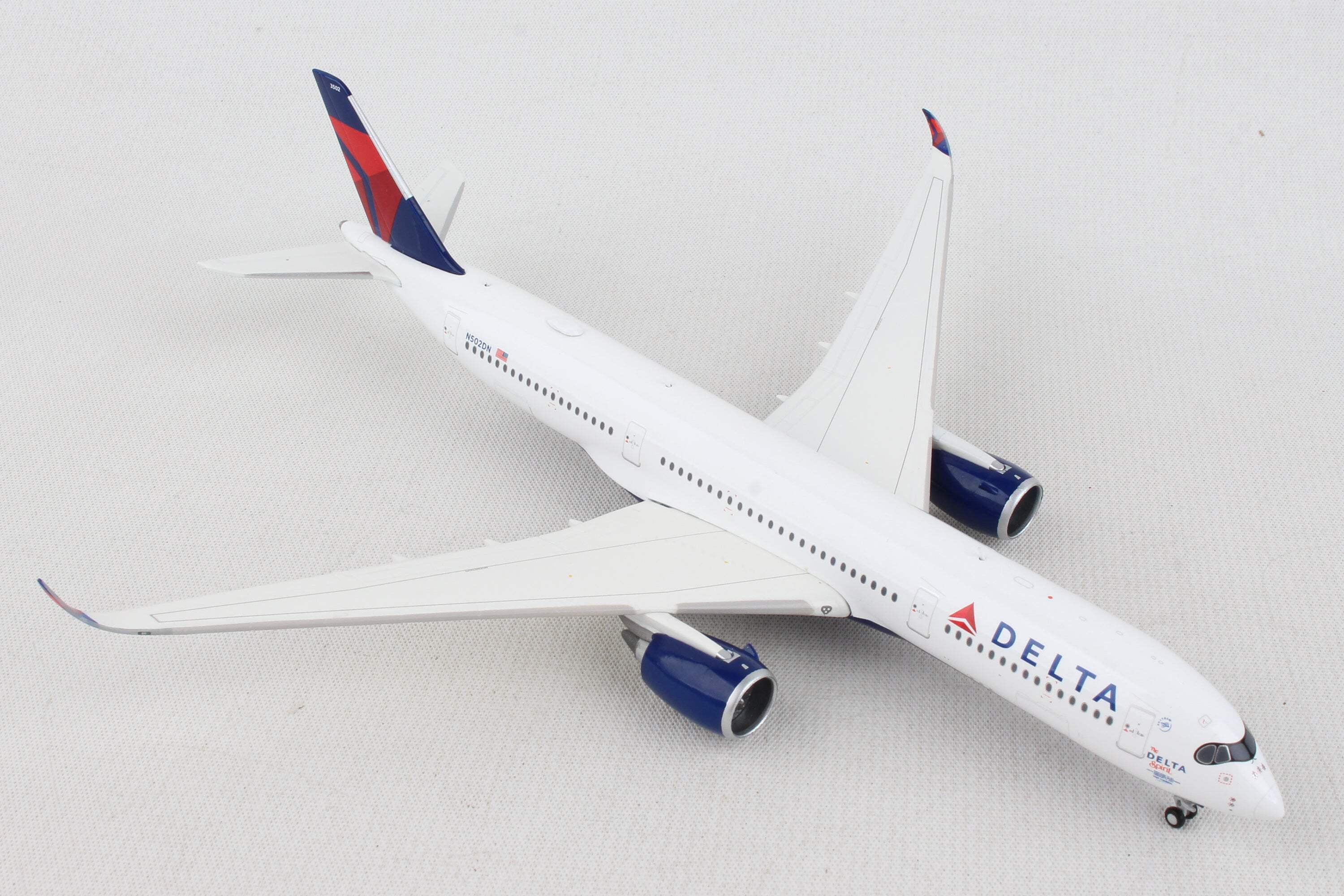GeminiJets 2001 Delta Airbus A350-900 'The Delta Spirit' 1/400 Scale ...