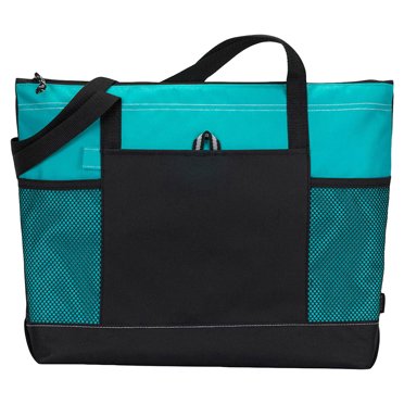 Blue Shopping Striped Tote Bag - Walmart.com