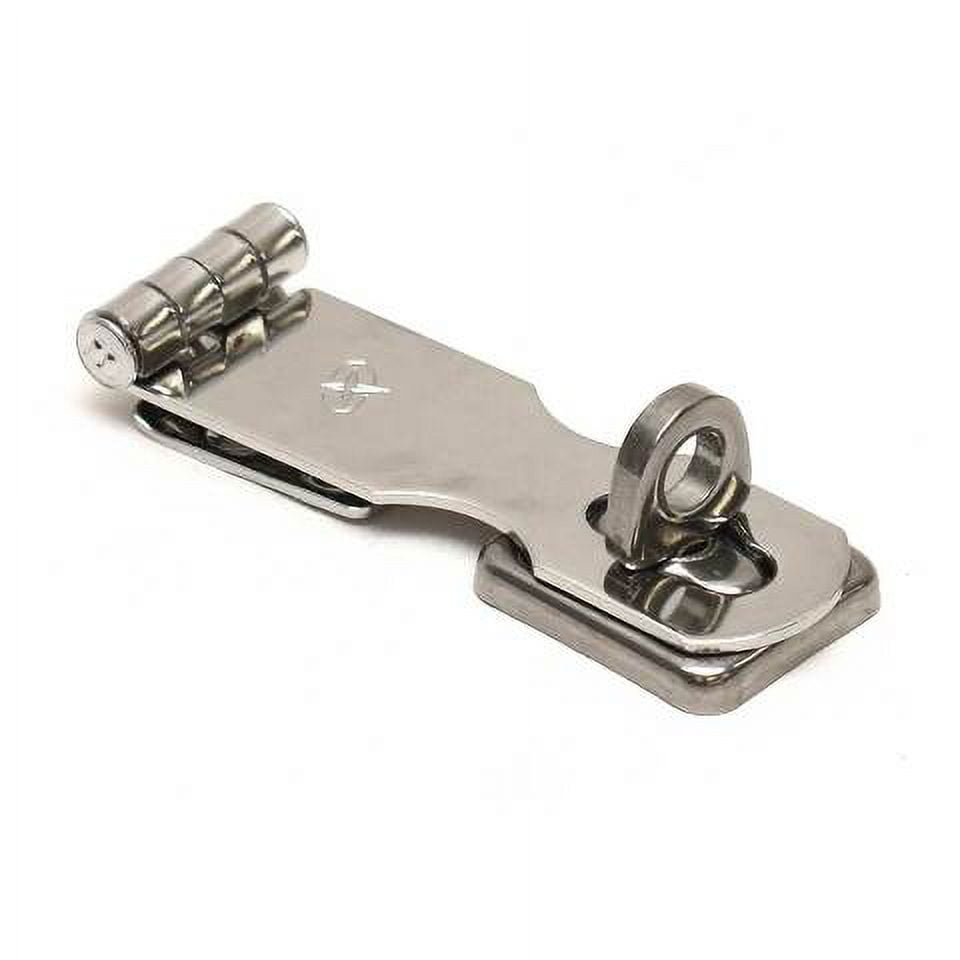 Gemlux Boat Hinged Hasp Latch 1246 | Stainless Steel Silver (2 Pieces ...