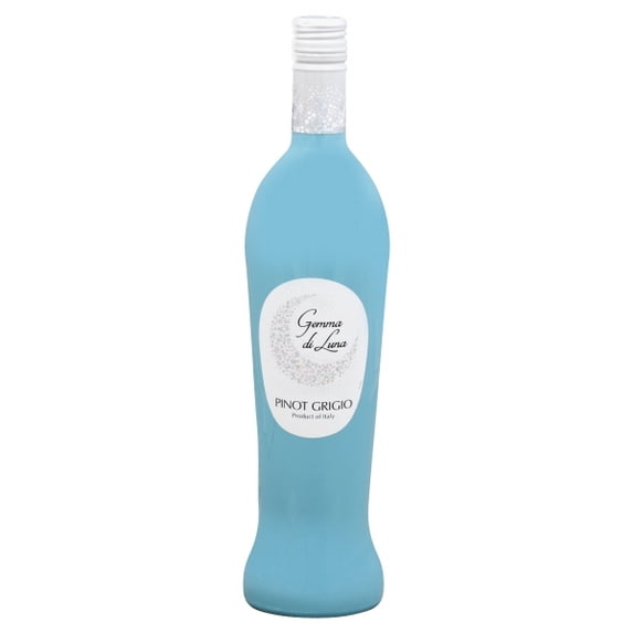 Gemma di Luna Dry White Wines Pinot Grigio/Pinot Gris, 750 ml Glass ...