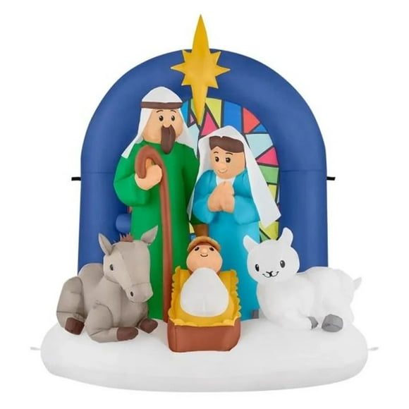 Outdoor Nativity Scene Inflatable