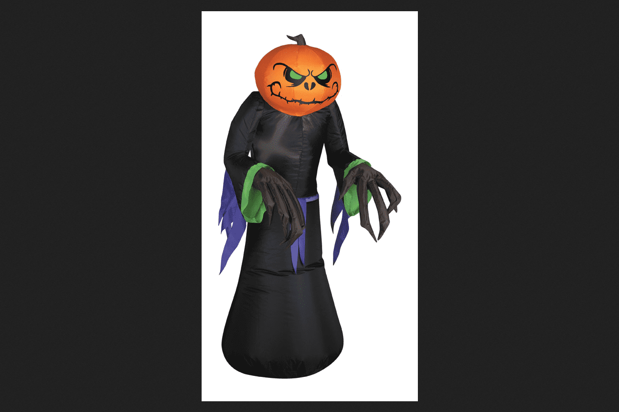 Gemmy 64115 LED Prelit Pumpkin Reaper Inflatable - Walmart.com