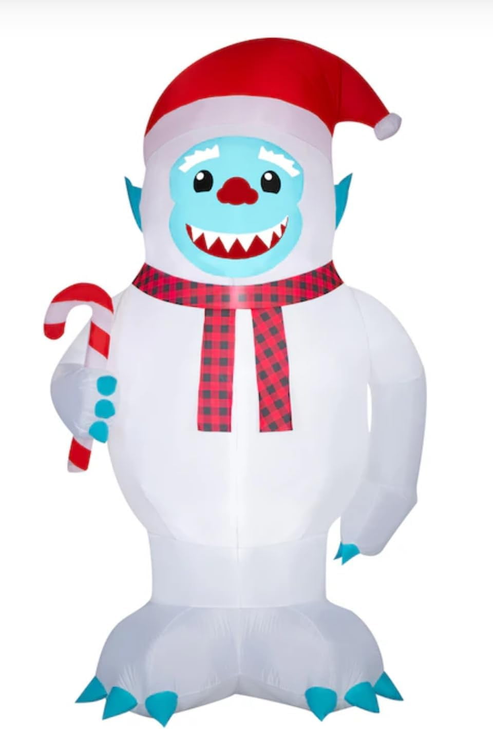 Gemmy 9.5-FT Tall Lighted Yeti Christmas Inflatable - Walmart.com