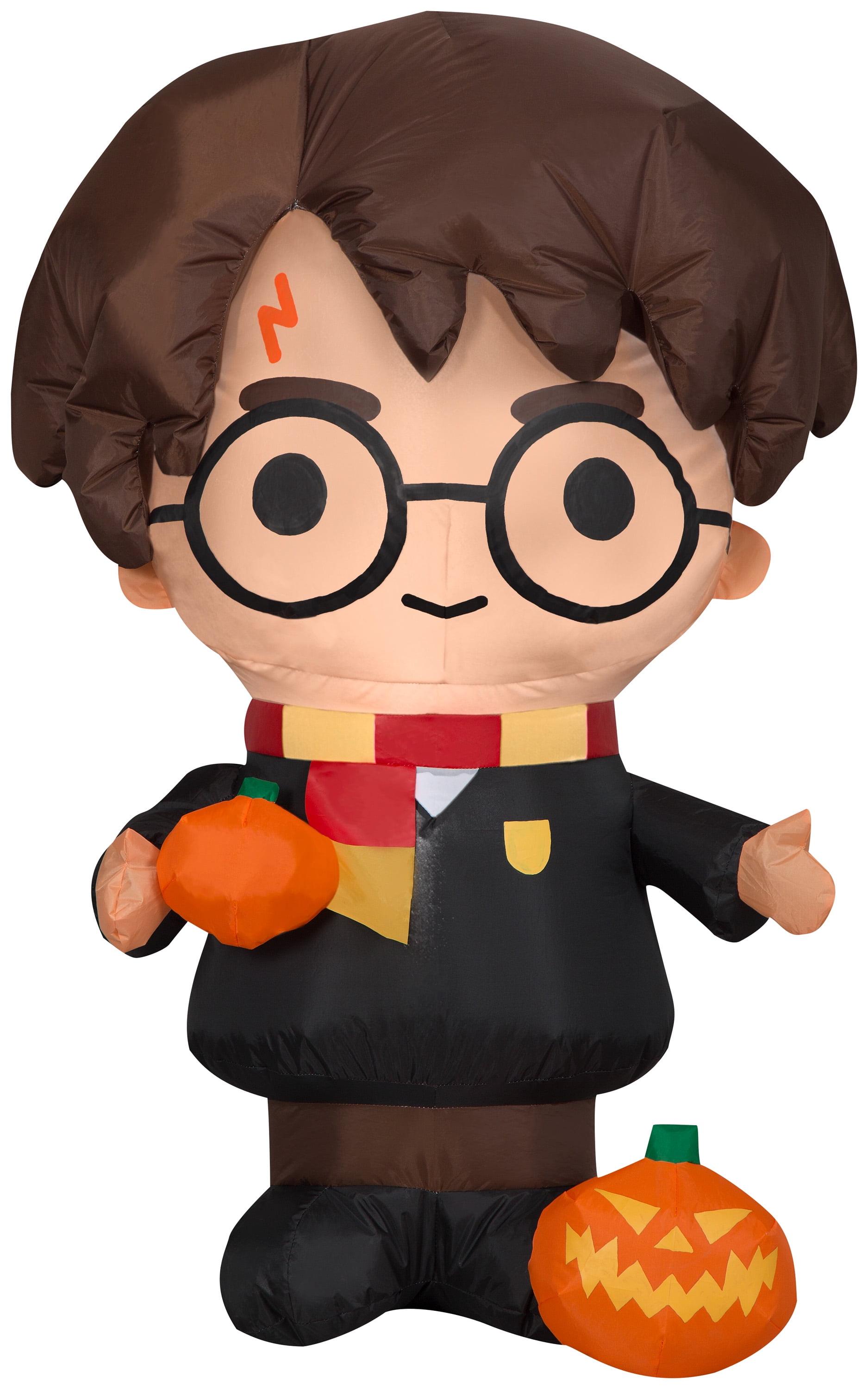 Gemmy Airblown Halloween Harry Potter w/ LED Lit Jack-O'-Lantern 3ft ...