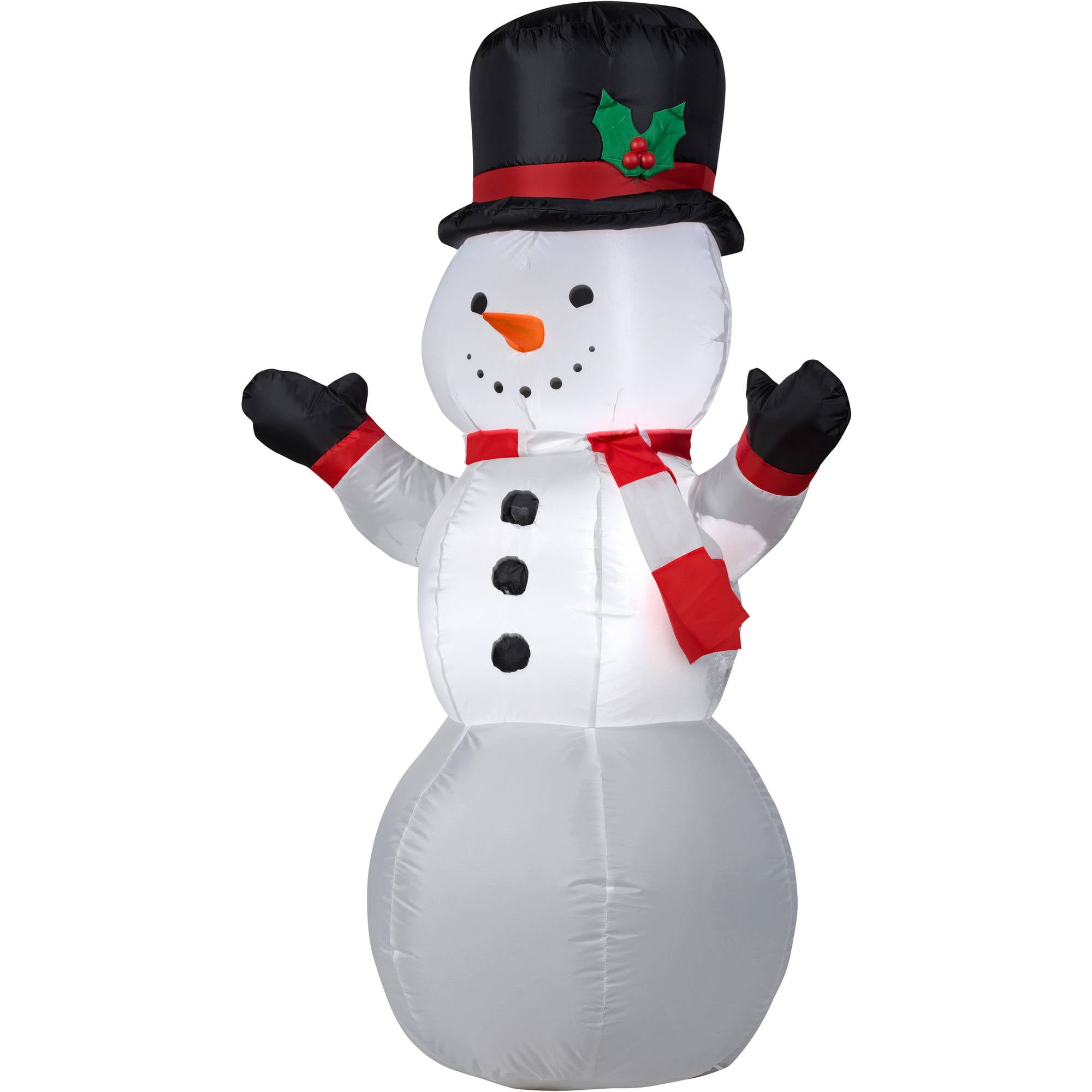 Gemmy Airblown Inflatable Snowman, 4' - Walmart.com