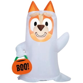 Gemmy Airblown Inflatable Bluey in Vampire Costume, 3.5 ft - Walmart.com