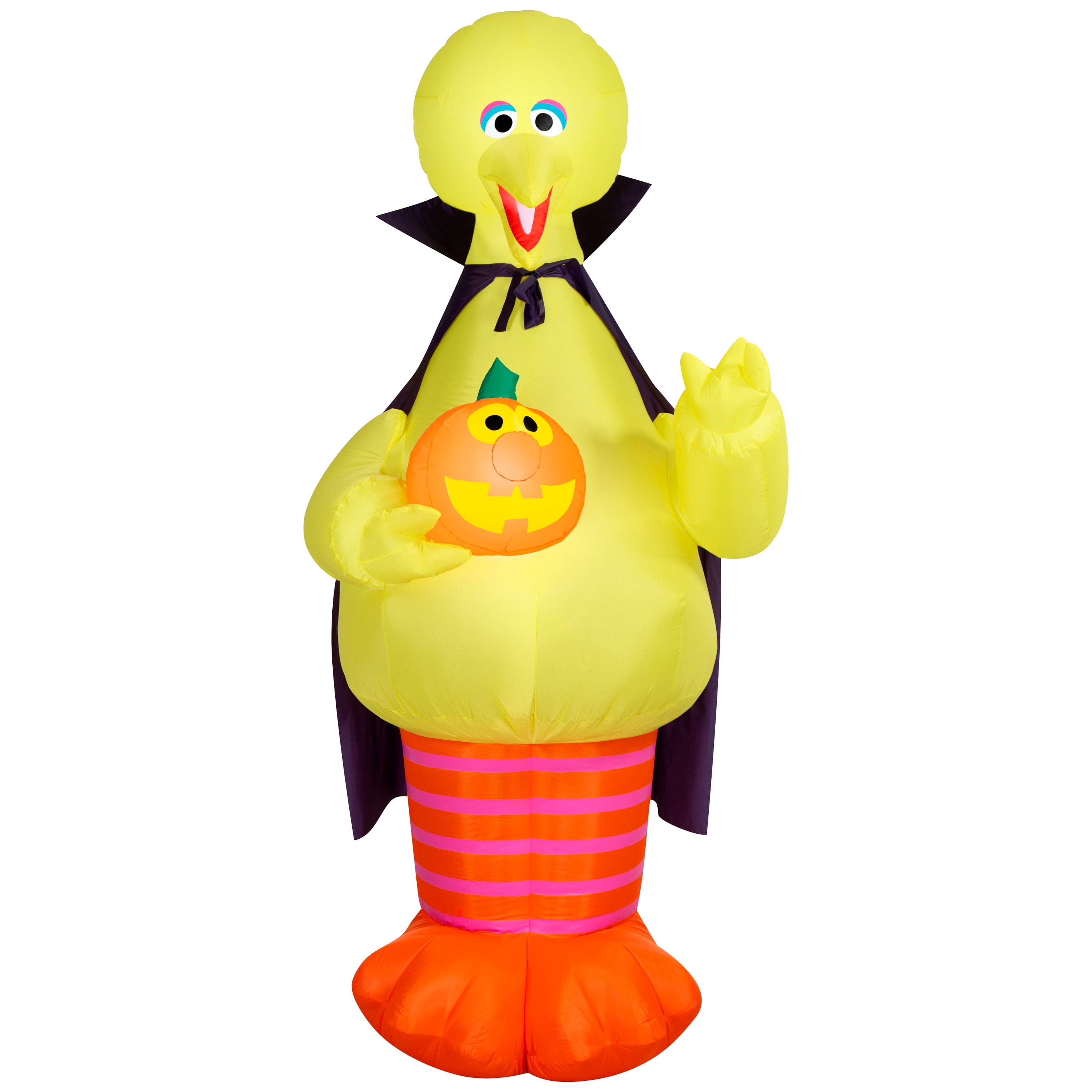 Gemmy Airblown Inflatable Halloween Big Bird Giant Sesame Street , 9 ft ...