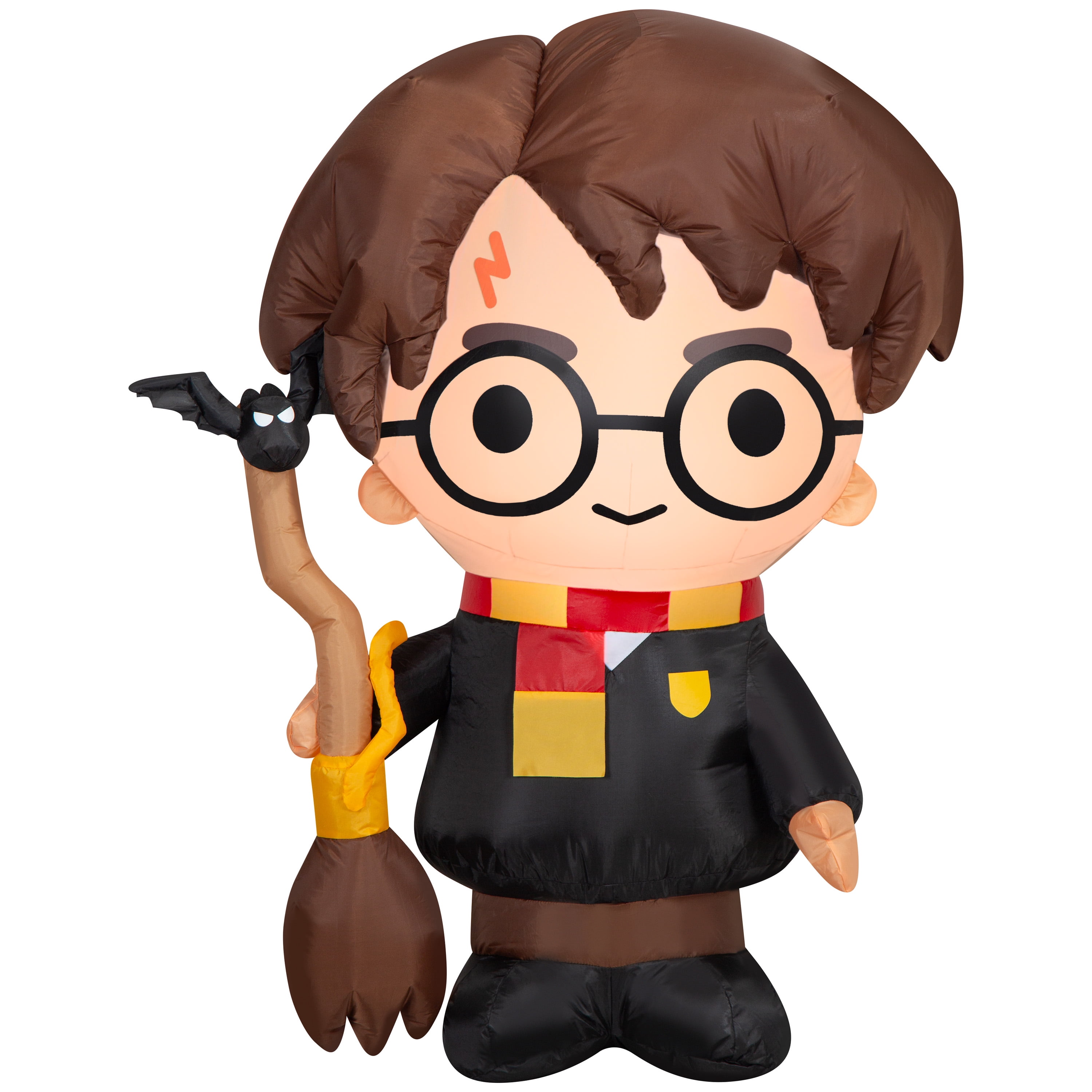 Gemmy Airblown Inflatable Harry Potter w/Broom WB, 3 ft Tall, Multicolored - Walmart.com