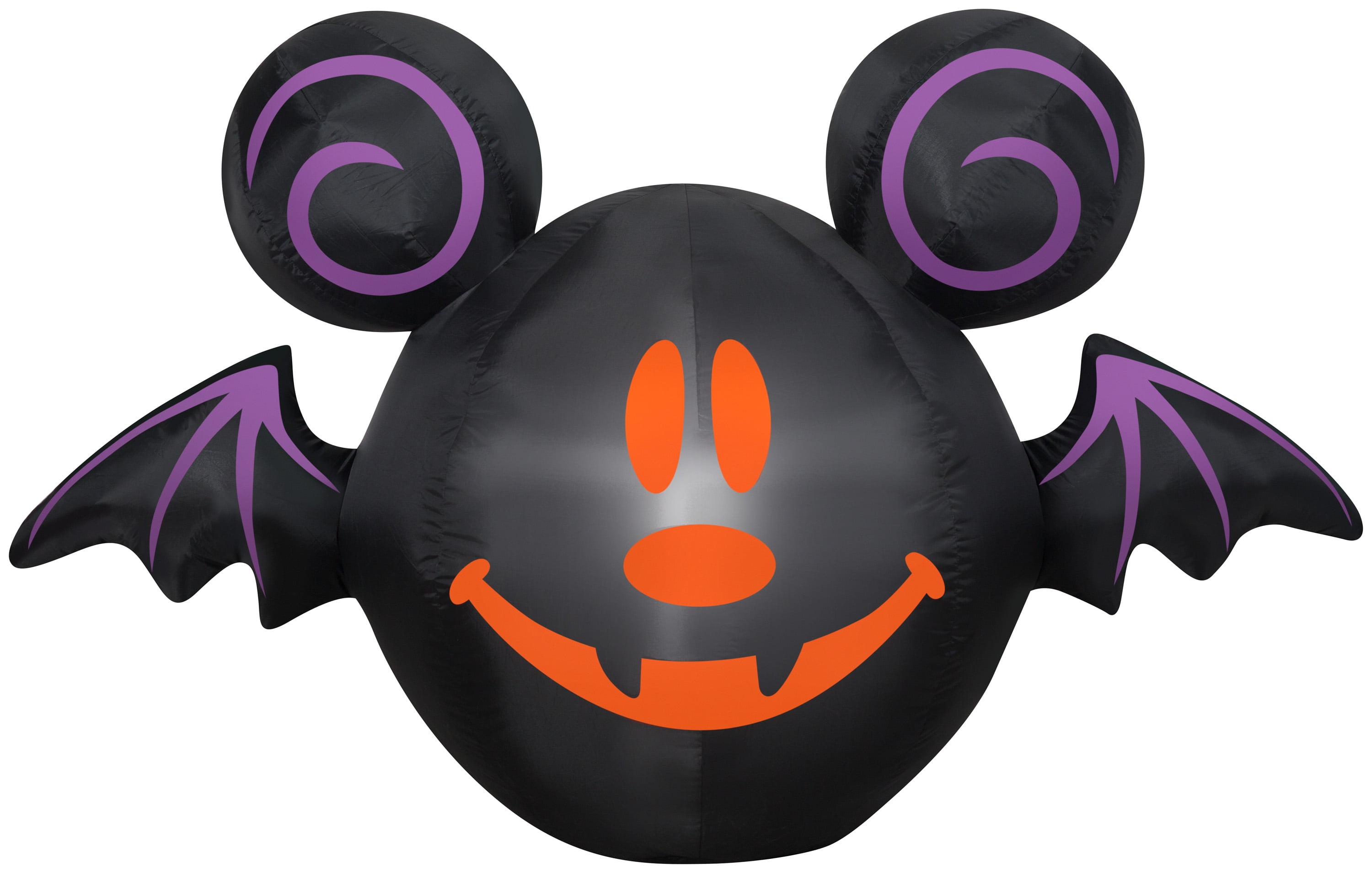 Gemmy Airblown Inflatable Mickey Mouse as Jack O' Lantern Bat, 3 ft ...