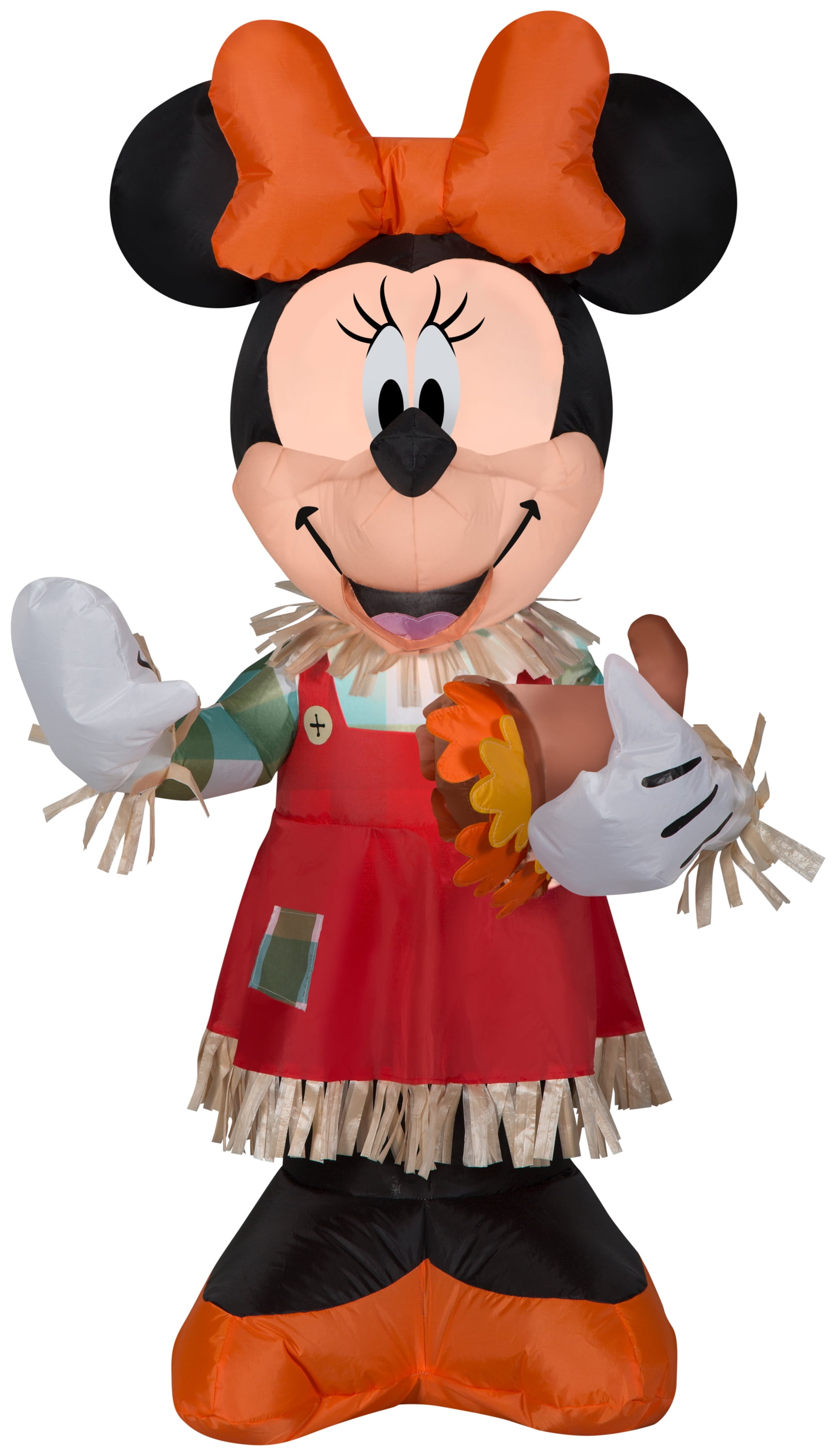 Gemmy Airblown Inflatable Minnie Holding Cornucopia, Halloween Outdoor ...