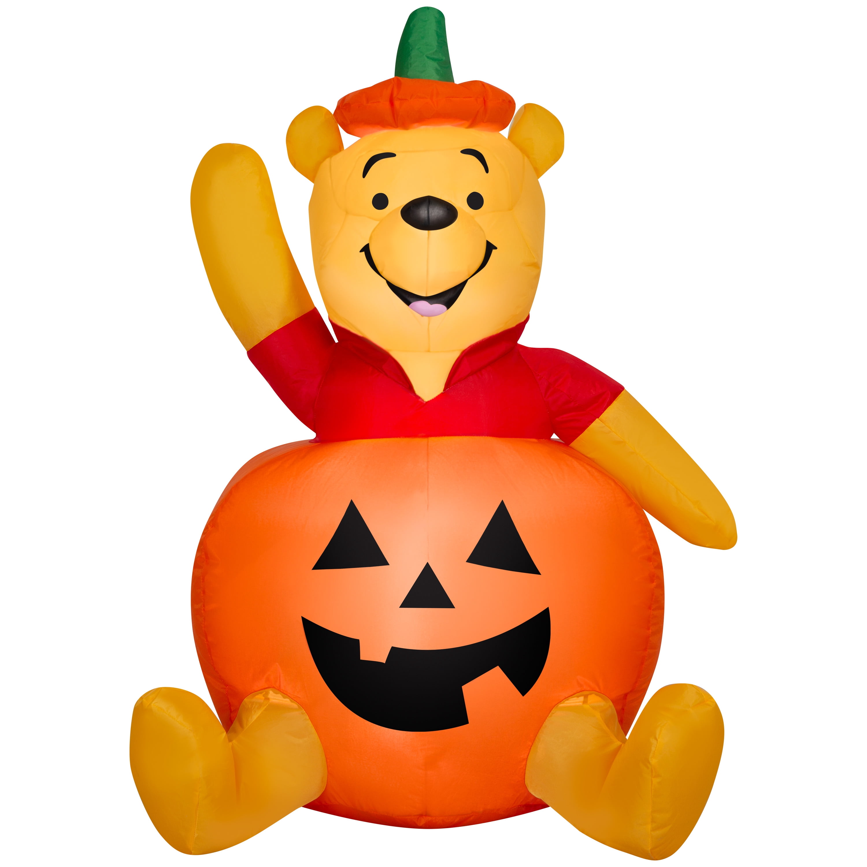 Gemmy Airblown Inflatable Pooh in Pumpkin Disney, 3 ft Tall ...