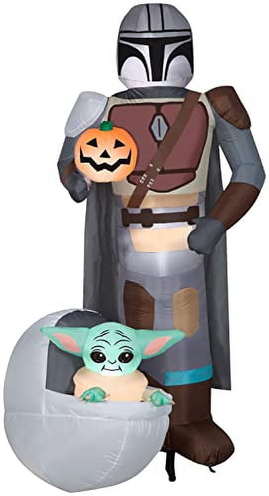 Gemmy Airblown Inflatable The Mandalorian and Grogu™ in Pod, 6.5 ft ...