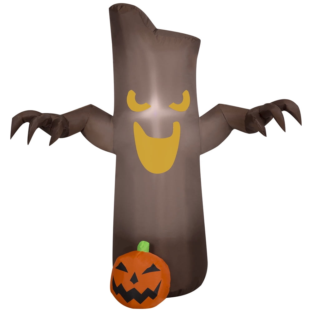 Gemmy Airblown Inflatable Tree w/JOL , 3.5 ft Tall, Multi - Walmart.com