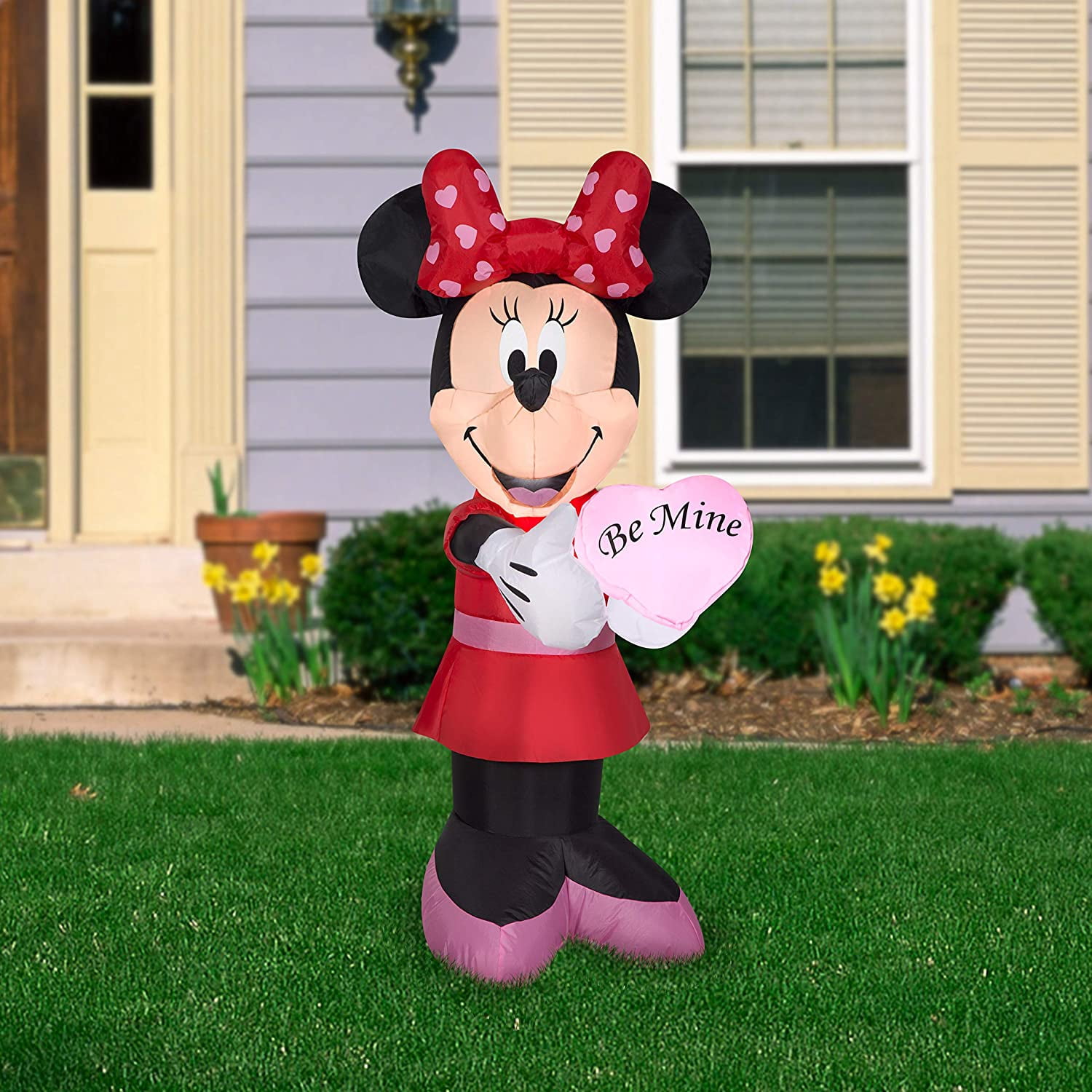 Gemmy Disney Minnie Mouse Airblown Inflatable, 3.5 ft Tall, Outdoor ...
