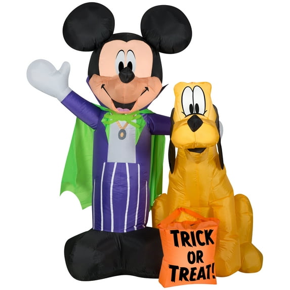 Gemmy Disney Halloween Decorations: 5ft Tall Airblown Inflatable ...