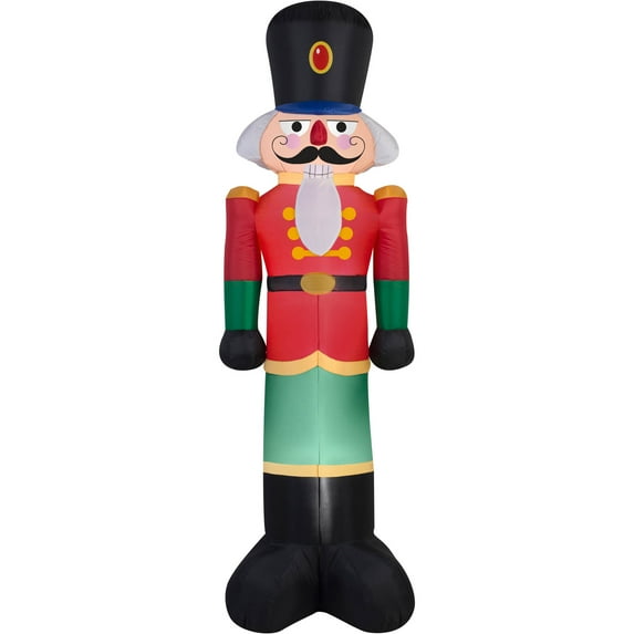 Gemmy Airblown Inflatables Christmas Inflatable Toy Soldier, 7 ...