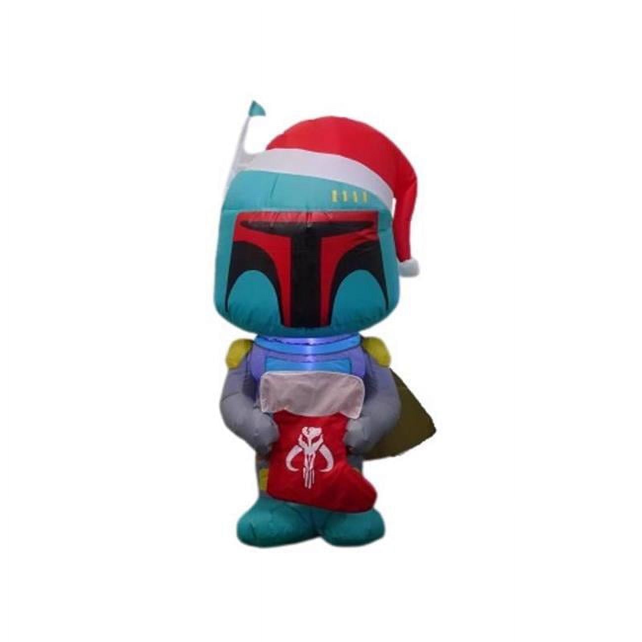 Gemmy Airblown Star Wars Boba Fett Christmas Lawn Decorations, 3.5 ft ...