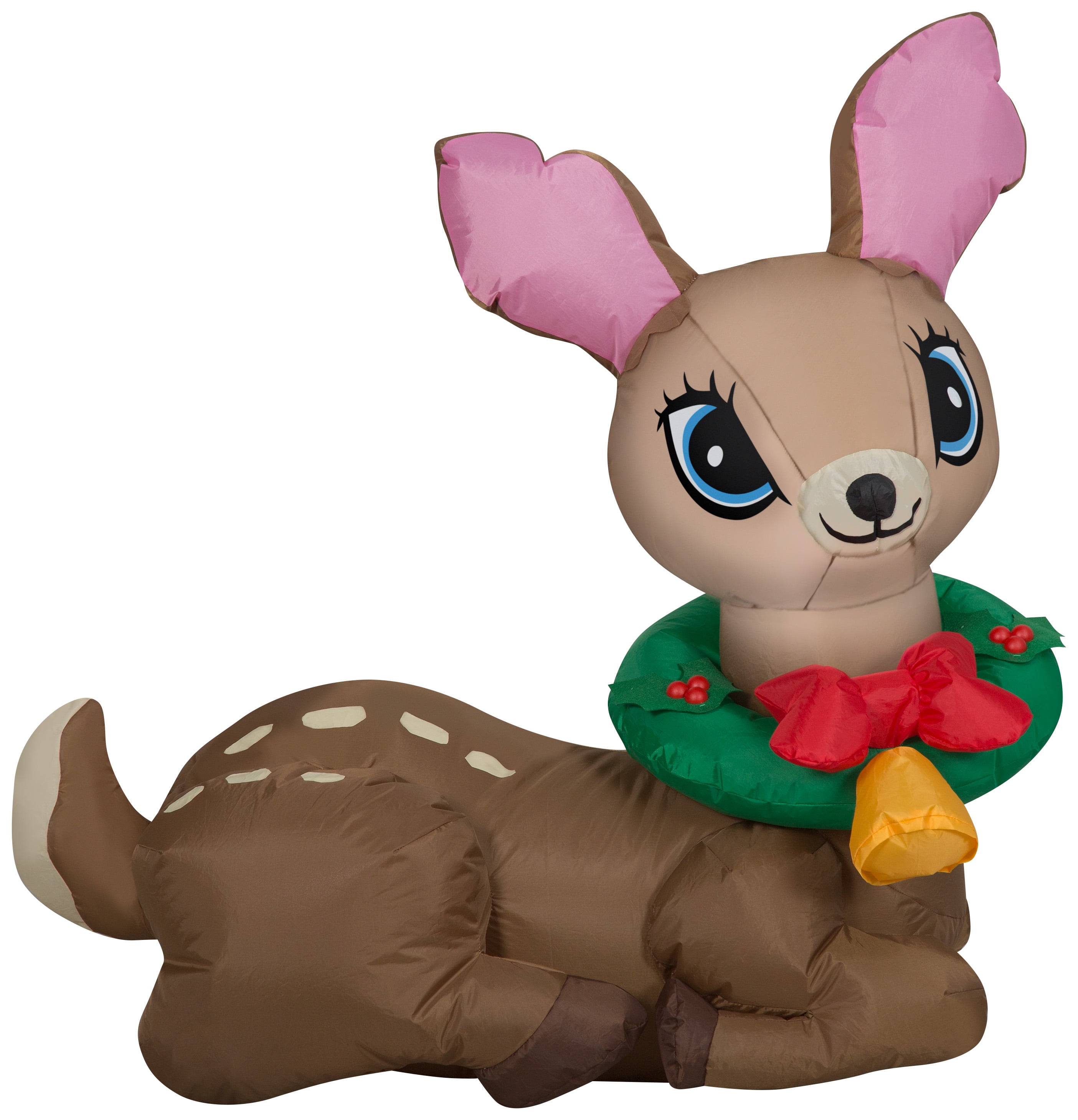 Gemmy Airblown LED Vintage Deer 3.5 ft. Inflatable Outdoor Christmas ...