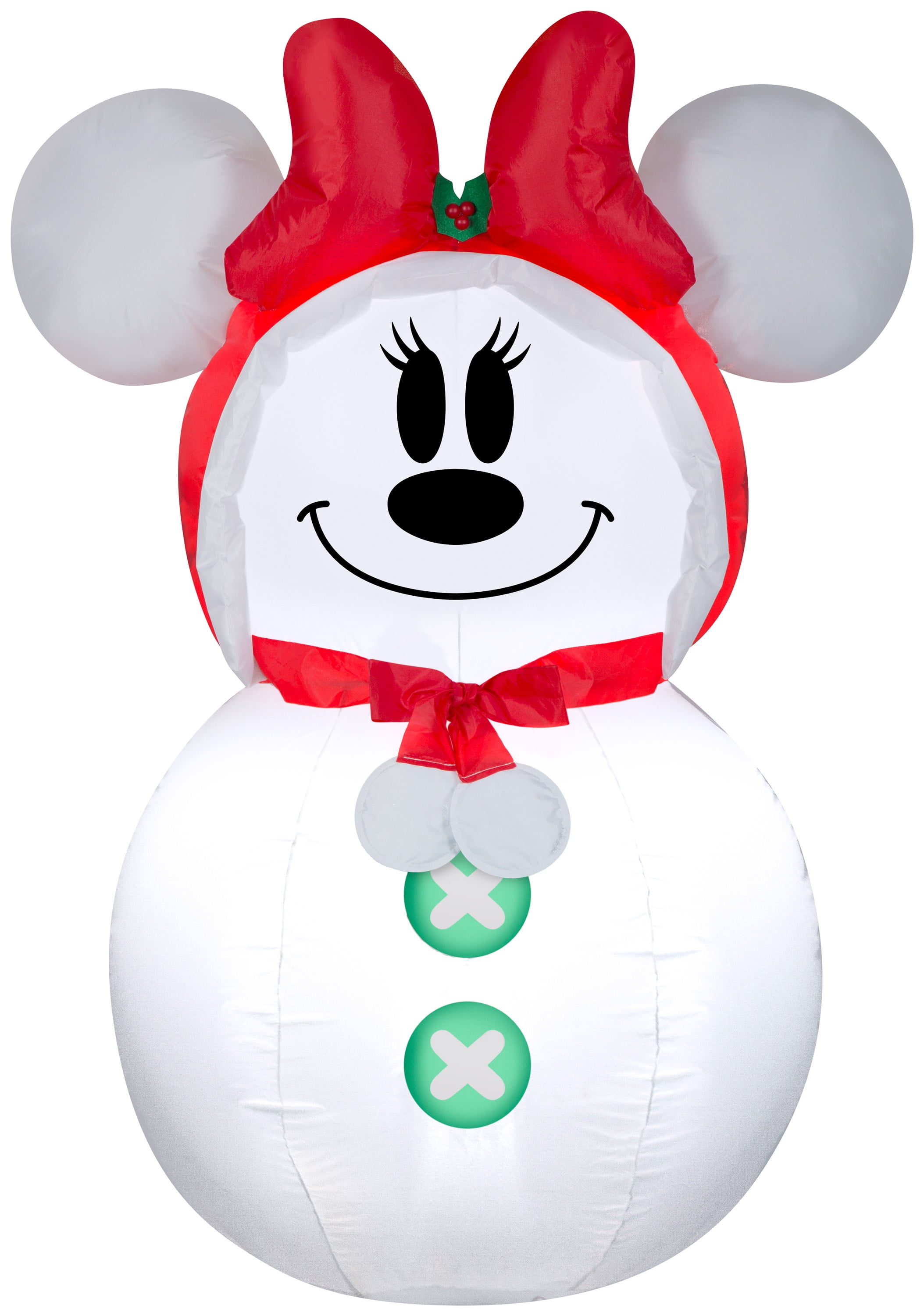 Gemmy Industries Disney Minnie Mouse Snowman, 3.5 ft. Airblown ...