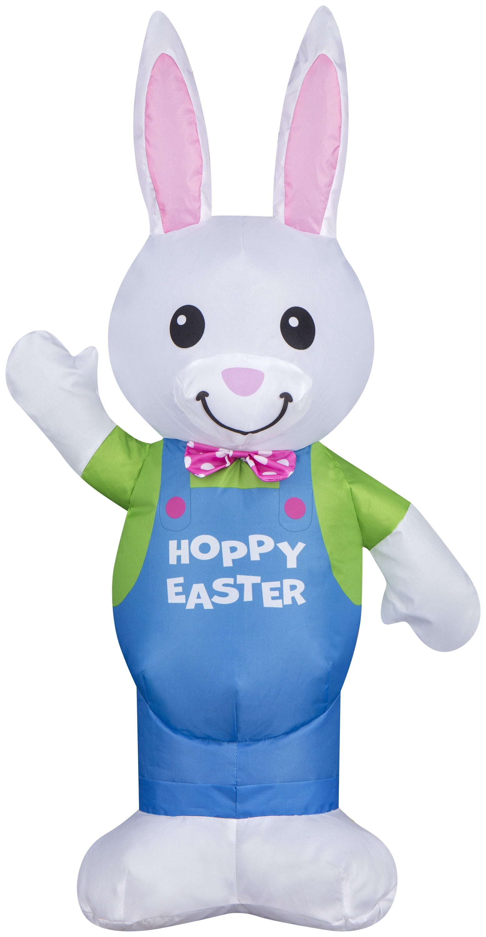 Gemmy Airdorable Airblown Inflatable Easter Bunny, 2 ft Tall ...