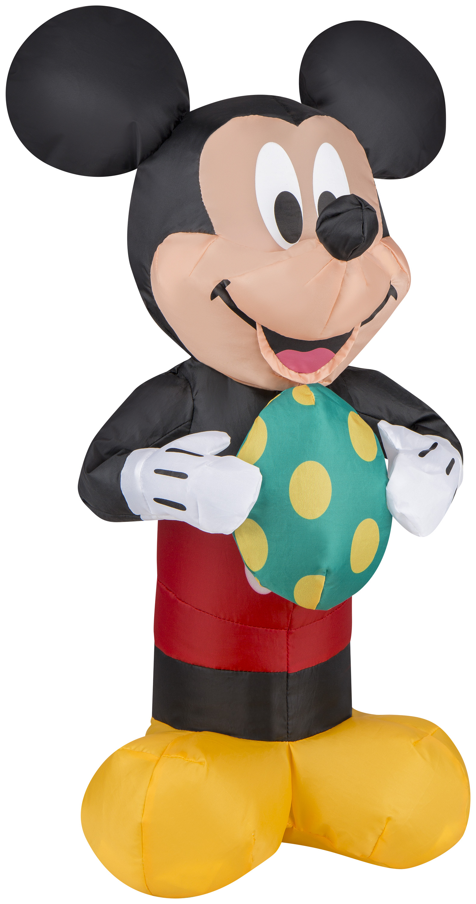 Gemmy Airblown Inflatable Mickey Mouse With Easter Basket 3 5 Ft Tall
