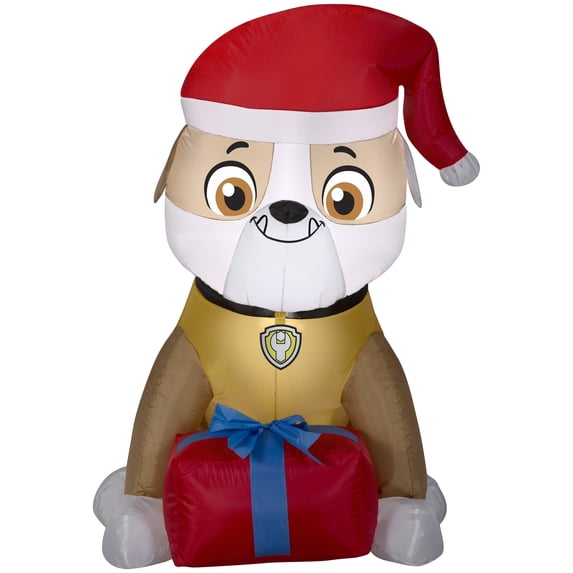 Gemmy Holiday Seasonal Yard Blow - 3ft Tall Airblown Inflatable Rubble ...