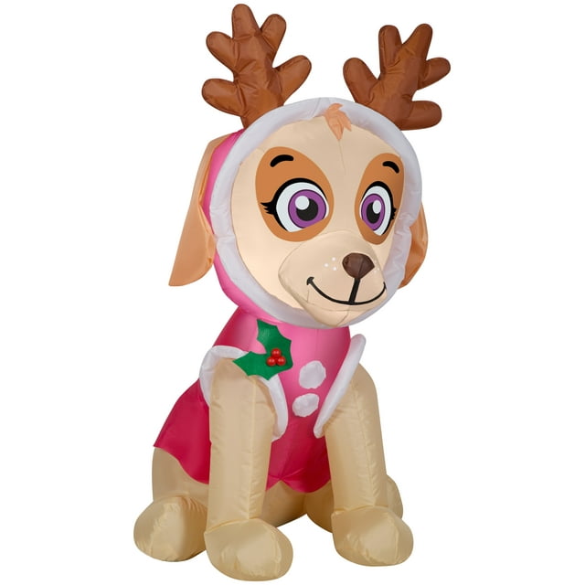 Gemmy Paw Patrol Skye Christmas Airblown Inflatable in Pink Snow Outfit ...