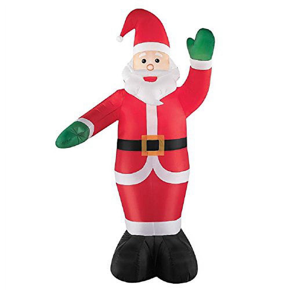 Gemmy Christmas Inflatable 6' Waving Santa - Walmart.com