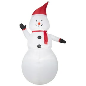 Inflatable Snowmen Outdoor Decor for Festive Holiday Displays