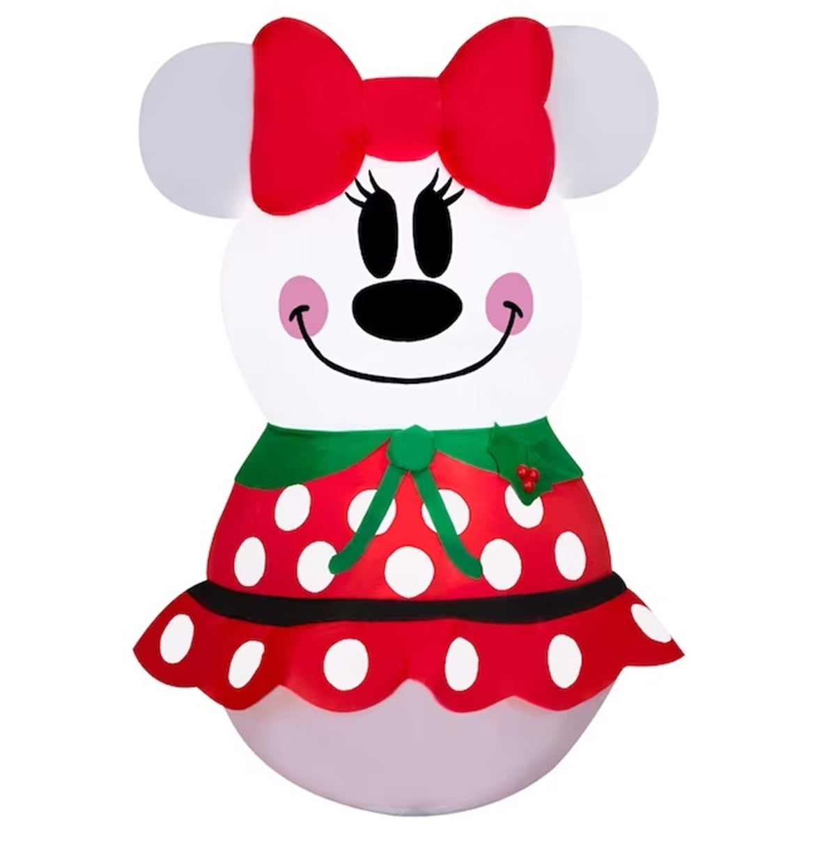 Gemmy Disney 3.5 FT Lighted Snow Girl Minnie Mouse Christmas Inflatable ...