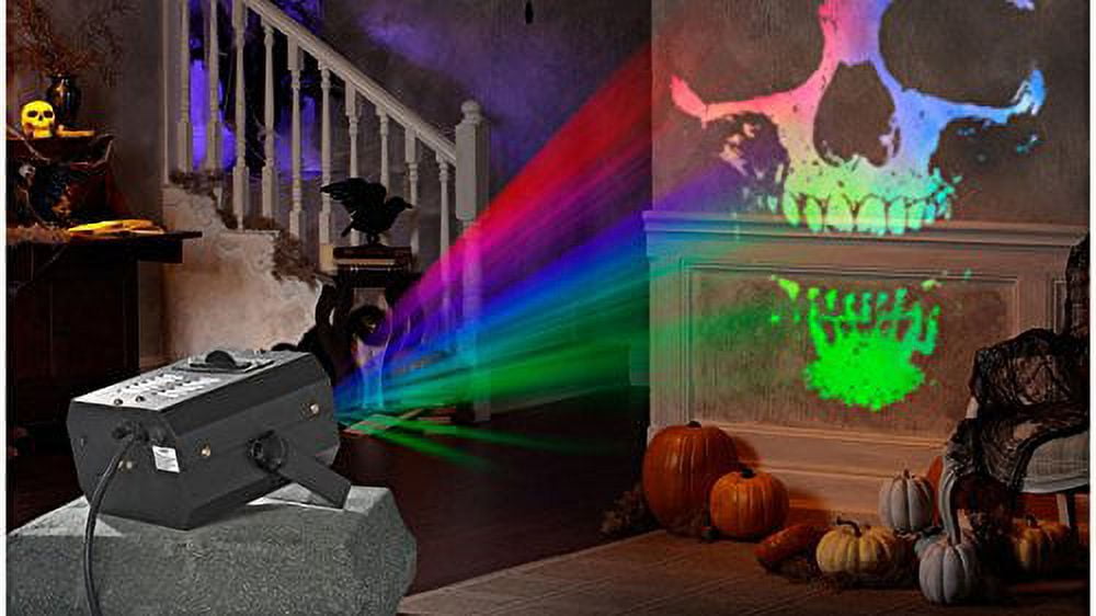 Gemmy Fire and Ice Halloween Indoor Specter Projector with Sounds ...