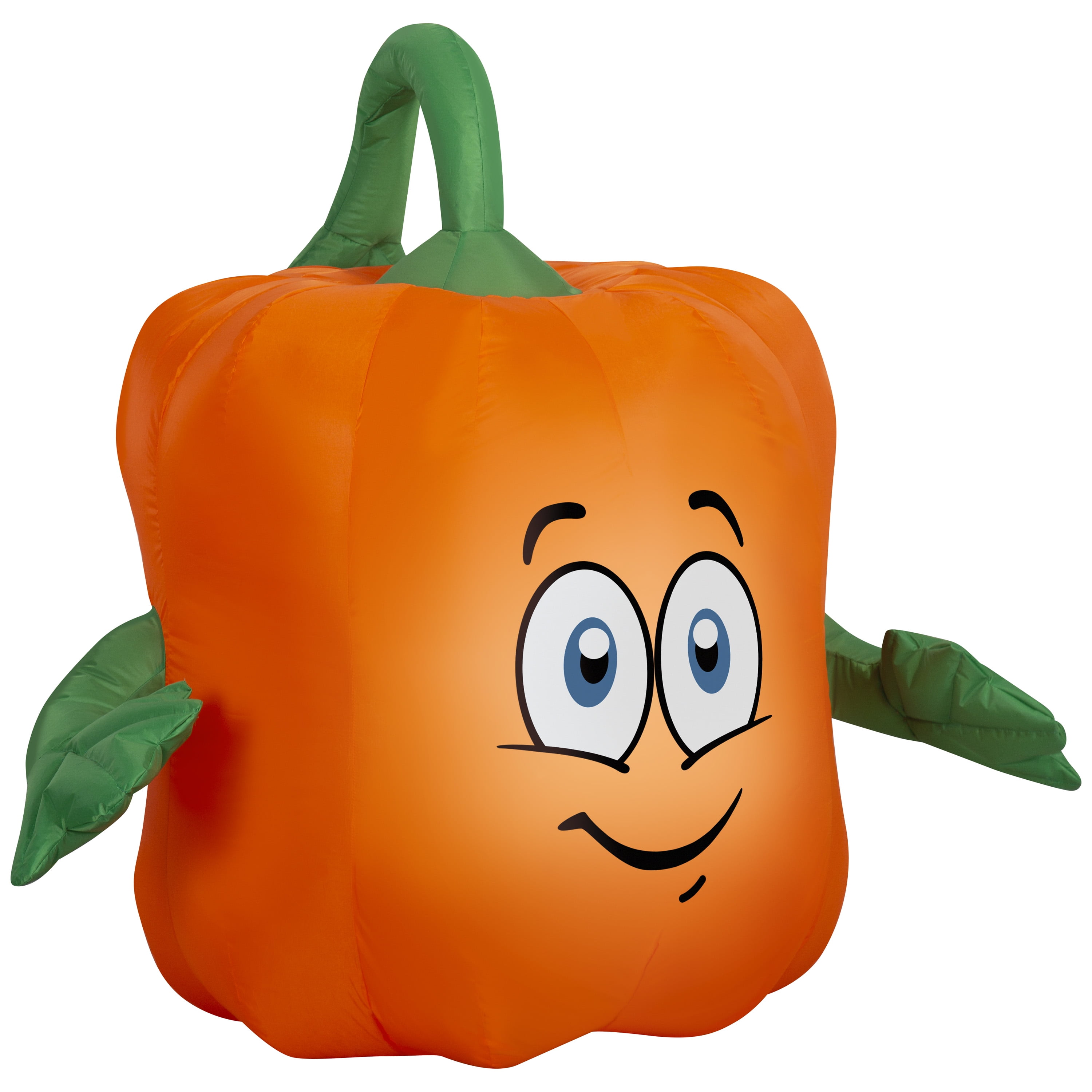 Gemmy Halloween Inflatable Spookley the Square Pumpkin, 3.5 ft Tall ...