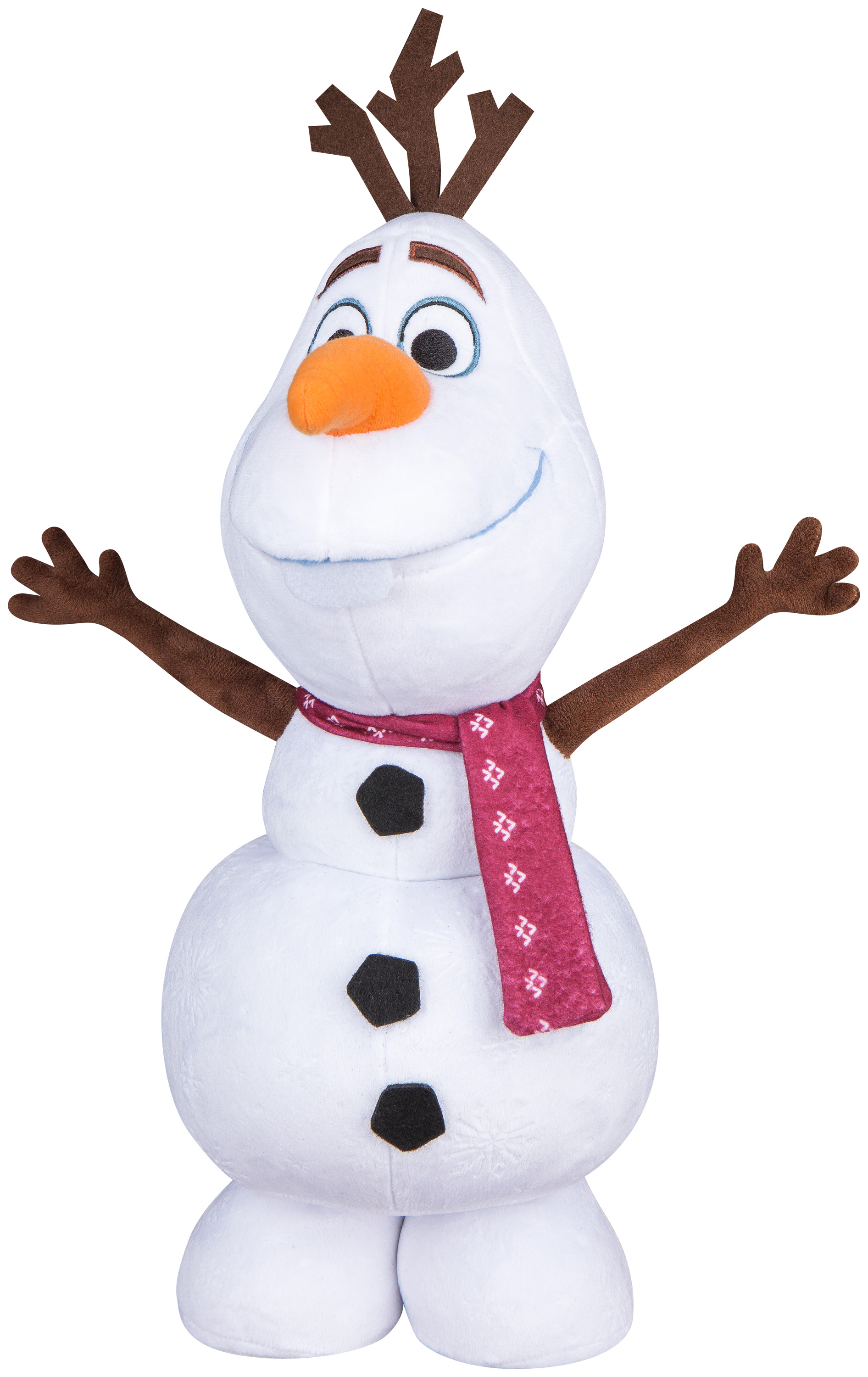 Gemmy Holiday Greeter Olaf w/Red Scarf OPP SM Disney, Multi - Walmart.com
