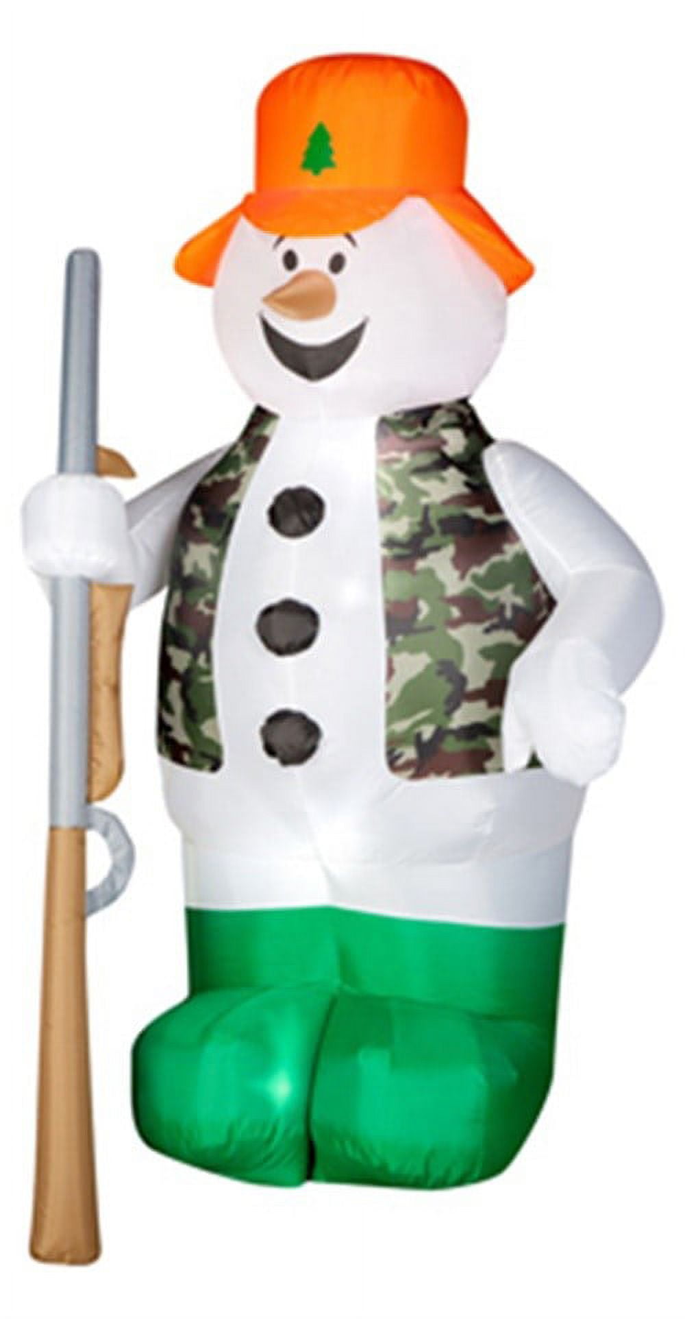 GEMMY INDUSTRIES Christmas Decoration, Lighted Inflatable Hunting ...
