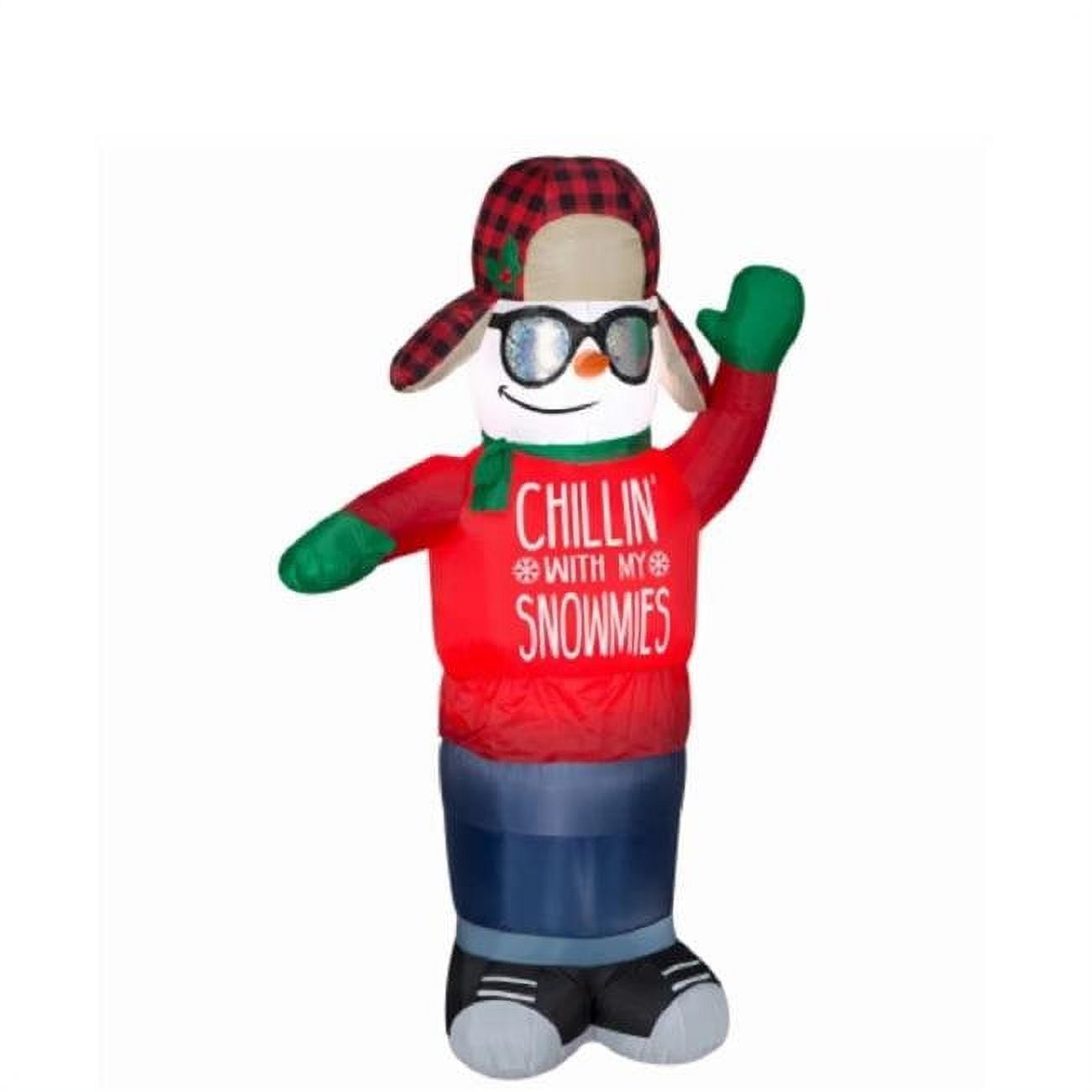 Gemmy Industries 266720 Airblown Inflatable Christmas Snowman - Walmart.com