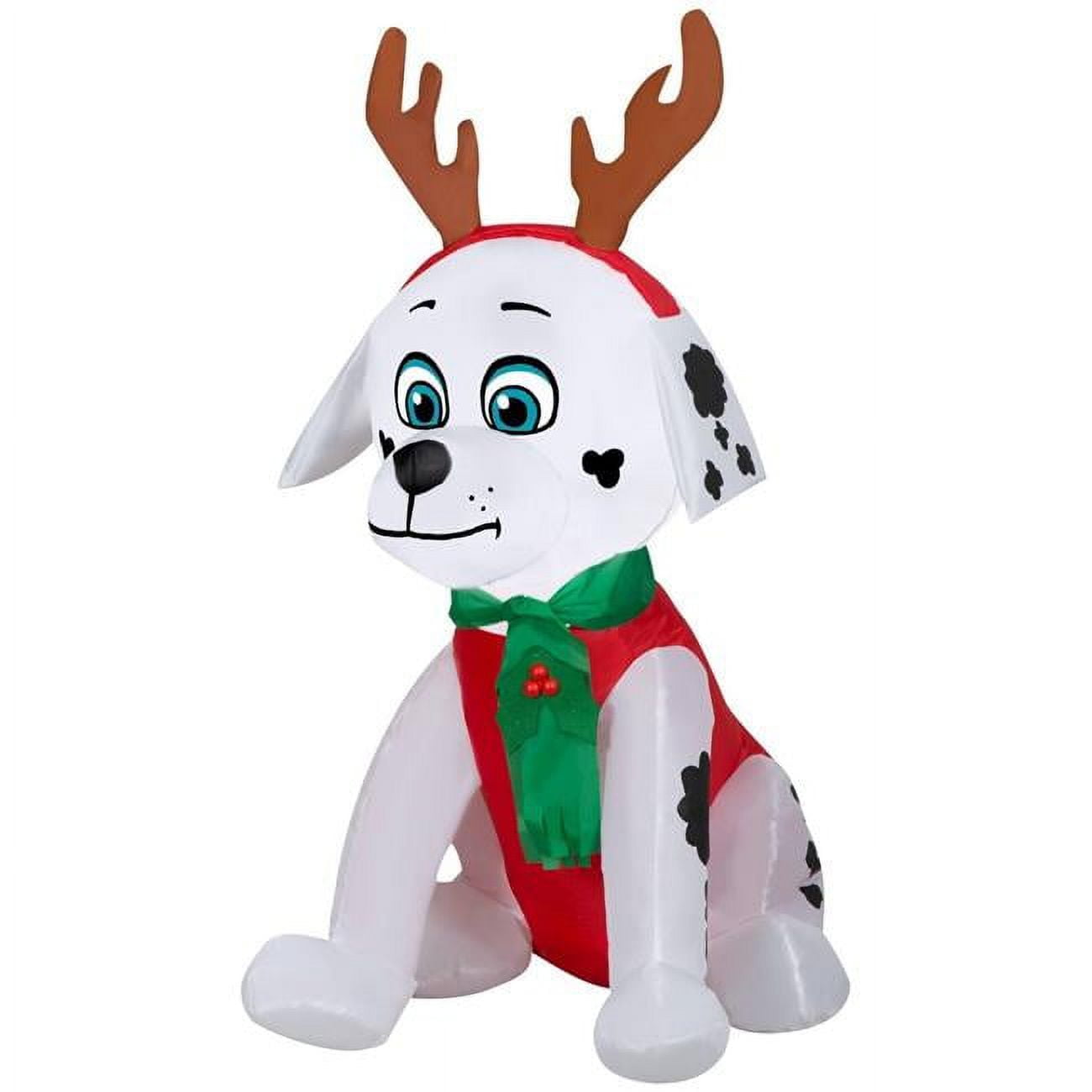 Paw Patrol Christmas Marshall 3.5 Ft. Airblown Inflatable - Walmart.com