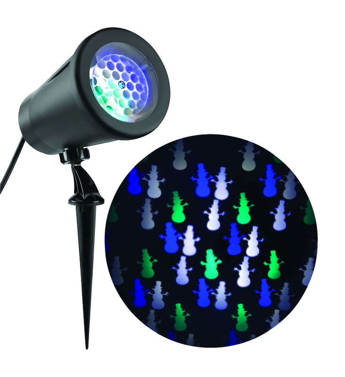 Gemmy Industries 9016926 Lightshow Snowman LED Light Show Projector ...