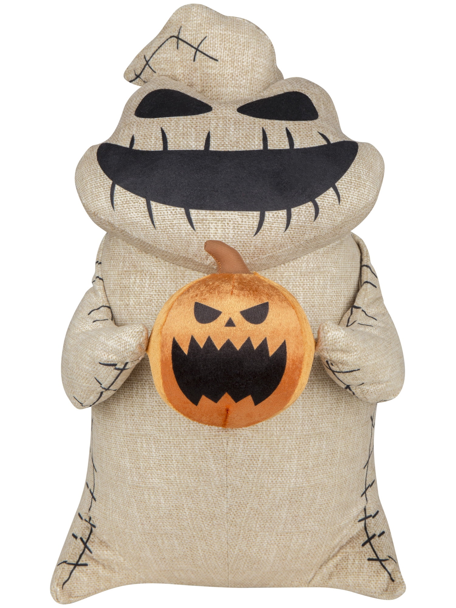 Gemmy Industries - NBC Oogie Boogie Holding Pumpkin 18 Plush Front D ...