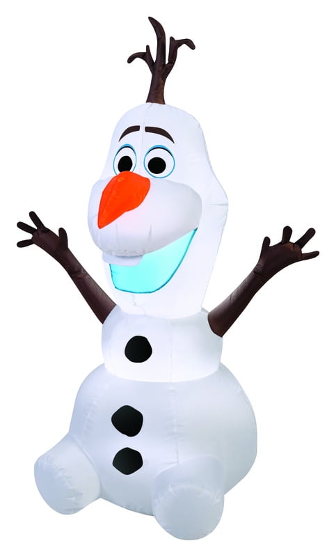 Gemmy Airblown Inflatable Olaf Disney Christmas Outdoor Seasonal ...