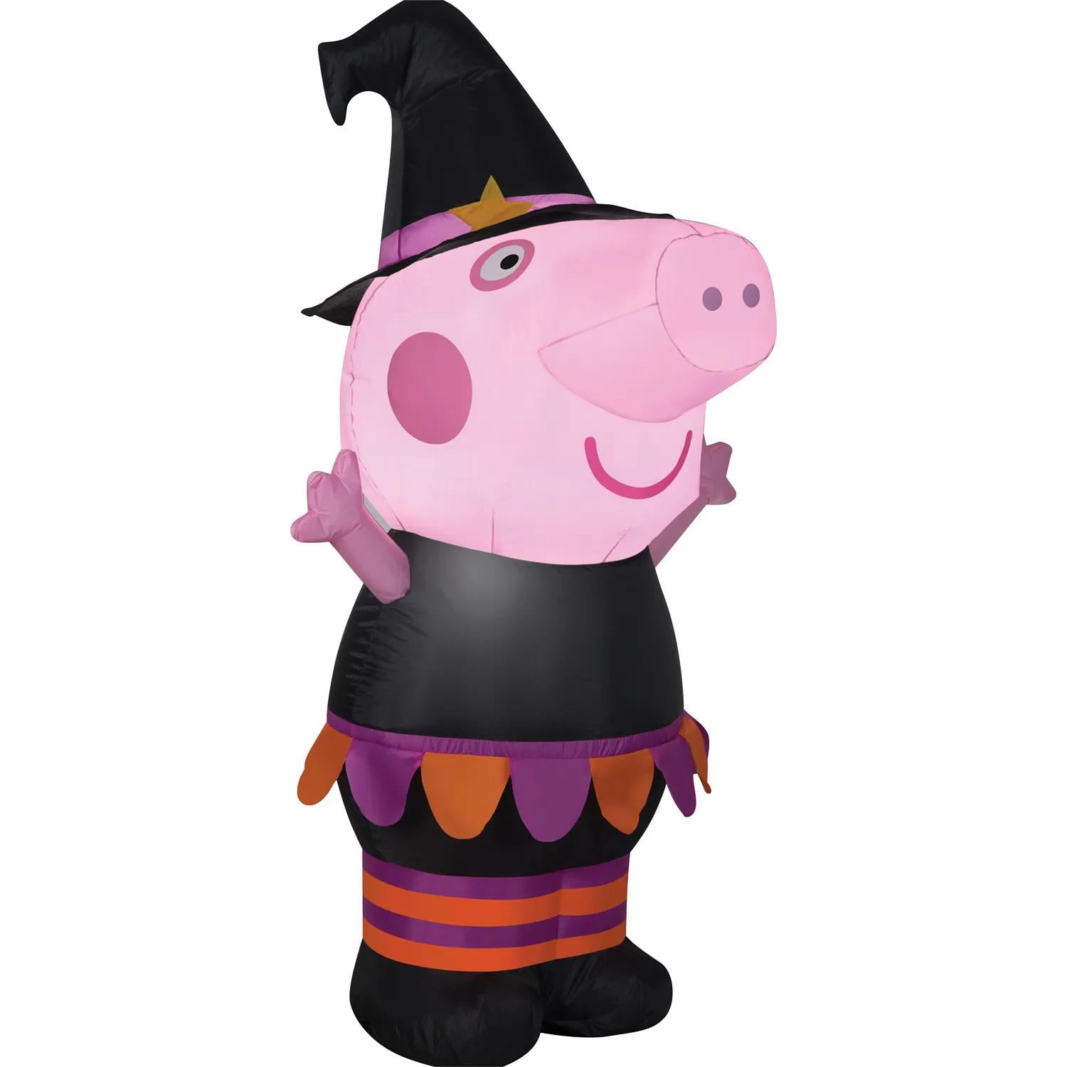 Gemmy Inflatable Peppa Pig LED Lighted Yard Decoration - 42 in ...