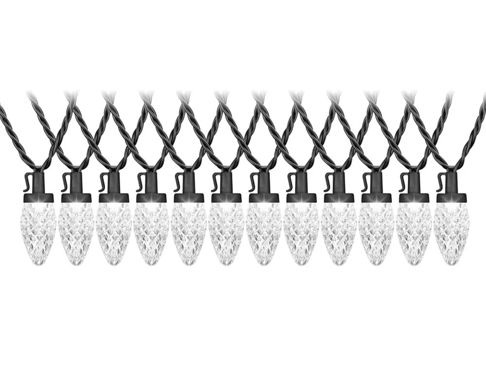 Gemmy LightShow 24-Count ColorMotion Multi-Function C9 Light String ...