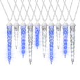 Gemmy LightShow ShootingStar Icicle Light String 10-Count Icicles White ...