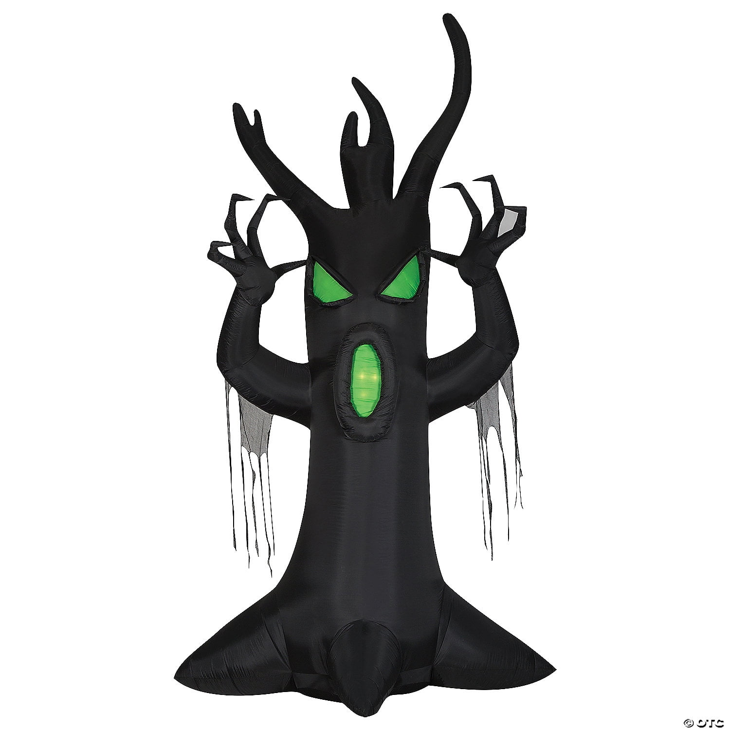 Gemmy 12-Foot Inflatable Scary Halloween Tree, Outdoor Yard Decoration ...