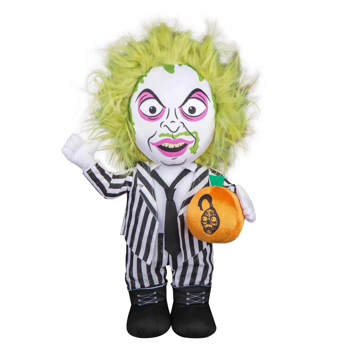 Gemmy Stylized Beetlejuice Halloween Greeter, Multi - Walmart.com