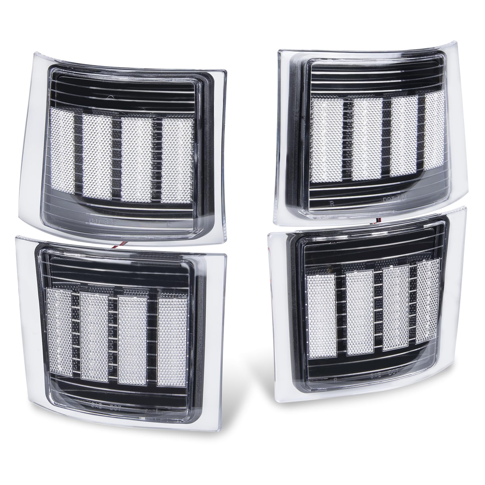 Gempro LED Corner Lights Side Marker Signal Lamps for Chevy C/K 1500 ...