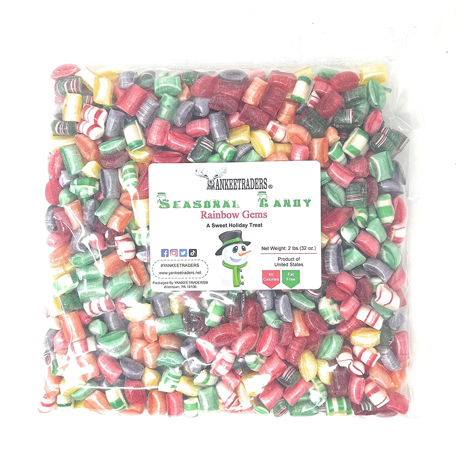 Gems, Assorted Fruit Candy, 2 Pounds - Walmart.com