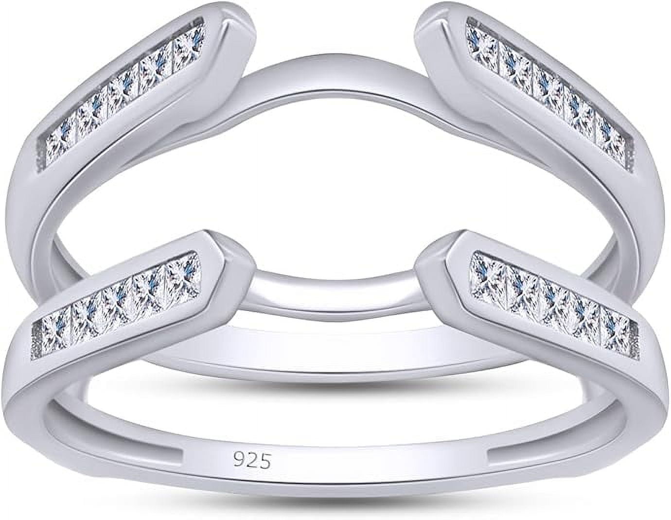 Gems Jewels 2.50 Ct Princess Cut White Diamond Wedding Engagement ...