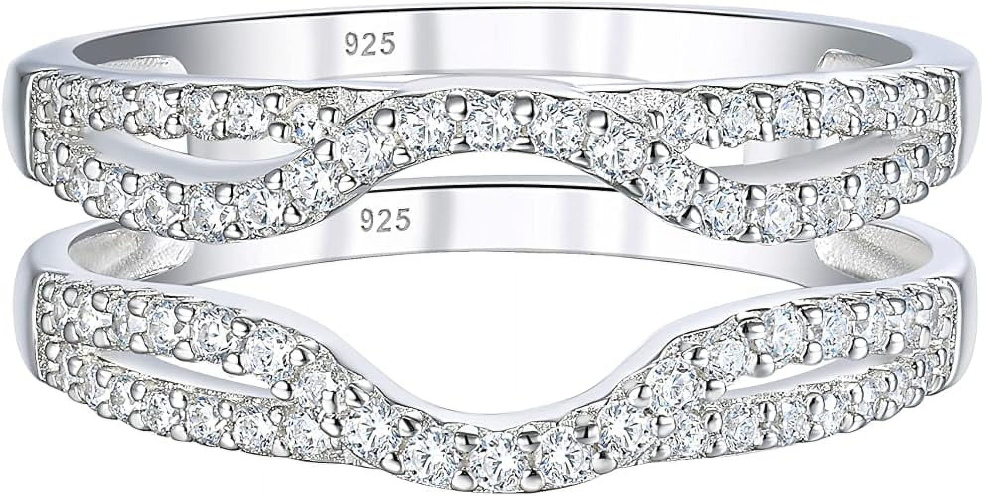 Gems Jewels 2.50 Ct Round Cut Diamond Infinity Wedding Engagement ...