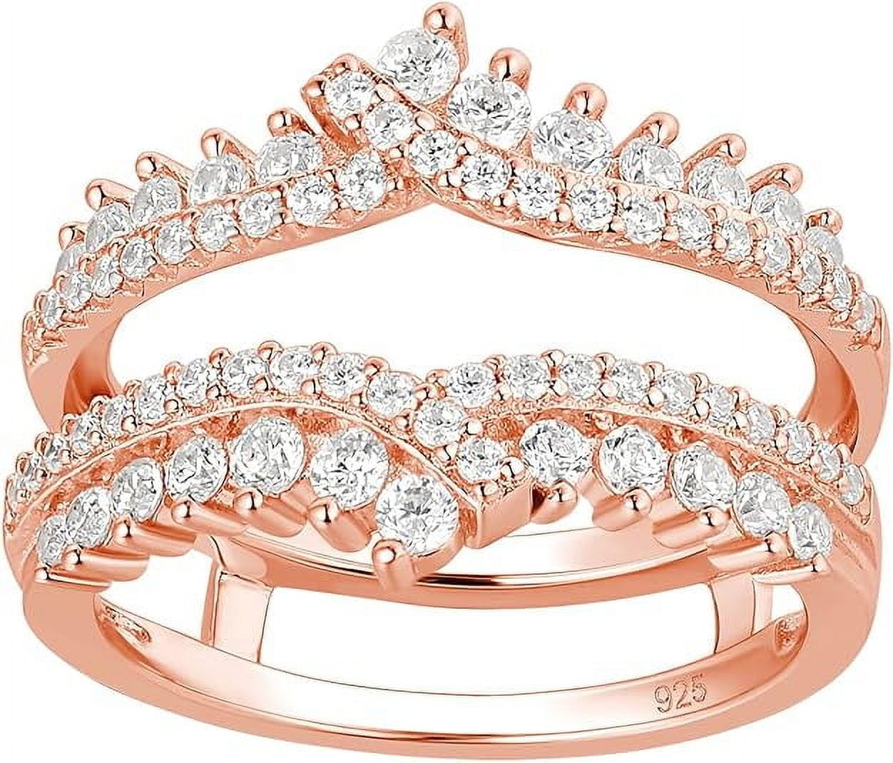 Gems Jewels 925 Sterling Silver 2.46 Ct Round Cut White Diamond Engagement Christmas ...