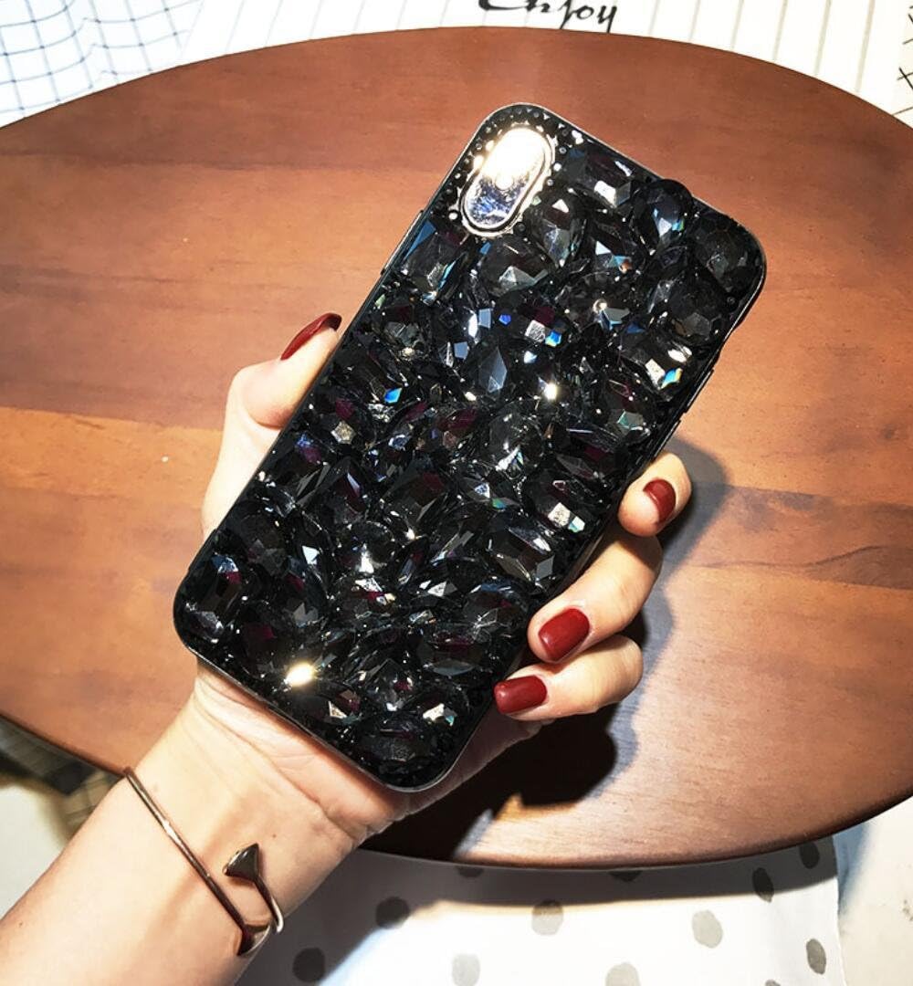Gemstone Case for iPhone X/iPhone Xs Fashion Luxury Bling Diamond ...